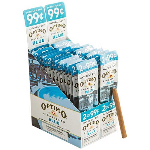Optimo Cigarillos Blue 30ct | BuyLittleCigars.com