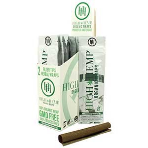 High Hemp Organic Wraps 25ct | BuyLittleCigars.com